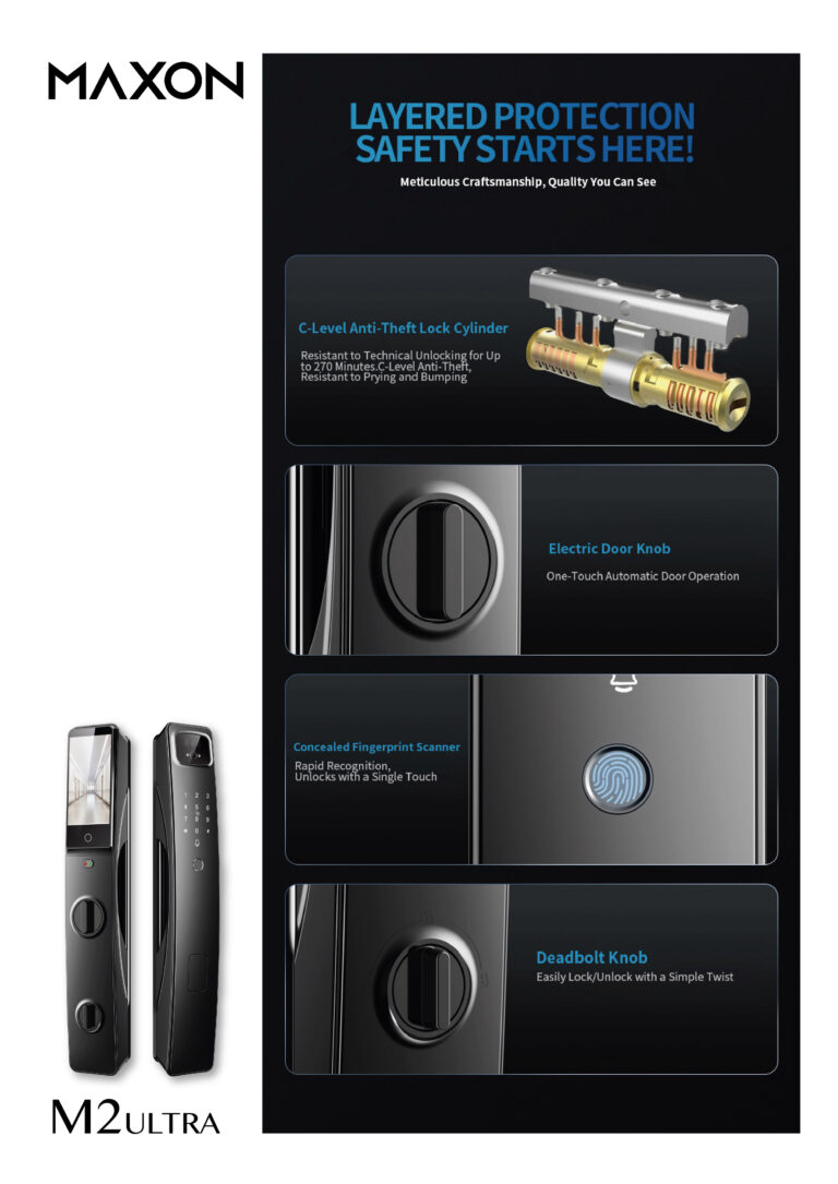 Maxon M2 ULTRA | Maxon Digital Lock